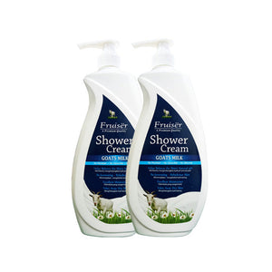FRUISER SHOWER CREAM GOAT MILK 1000ML 2S