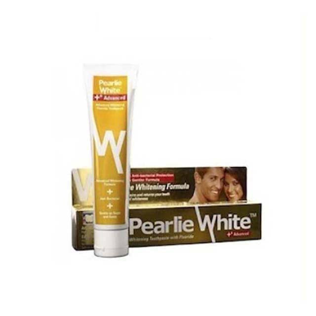 PEARLIE WHITE WHITE TOOTHPASTE WITH FLUORIDE 130G
