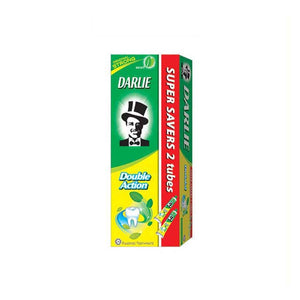 DARLIE TOOTHPASTE DOUBLE ACTION ORI STRONG MINT 225G 2S