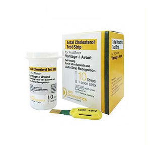 AVOMETER CHOLESTEROL TEST STRIP (VANTAGE + AVANT) 10S