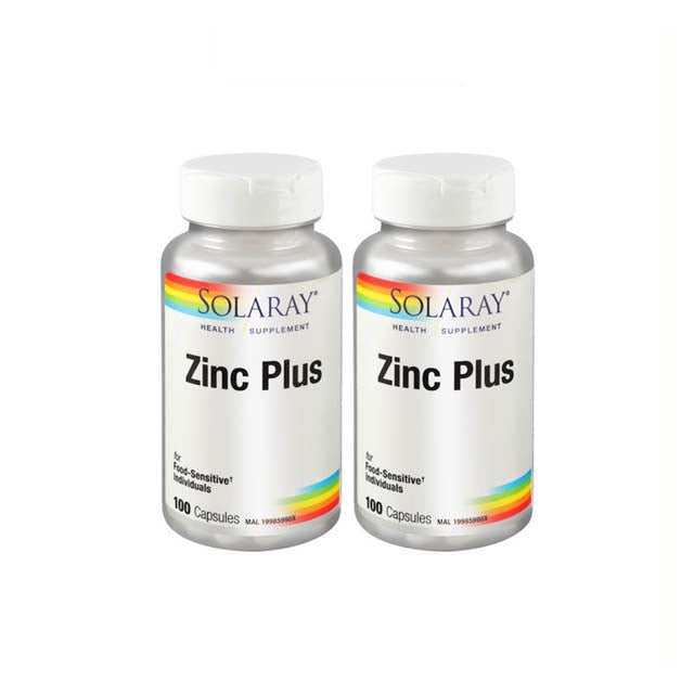 SOLARAY ZINC PLUS 100SX2