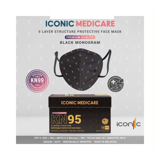 ICONIC KN99 BLACK MONO 10S