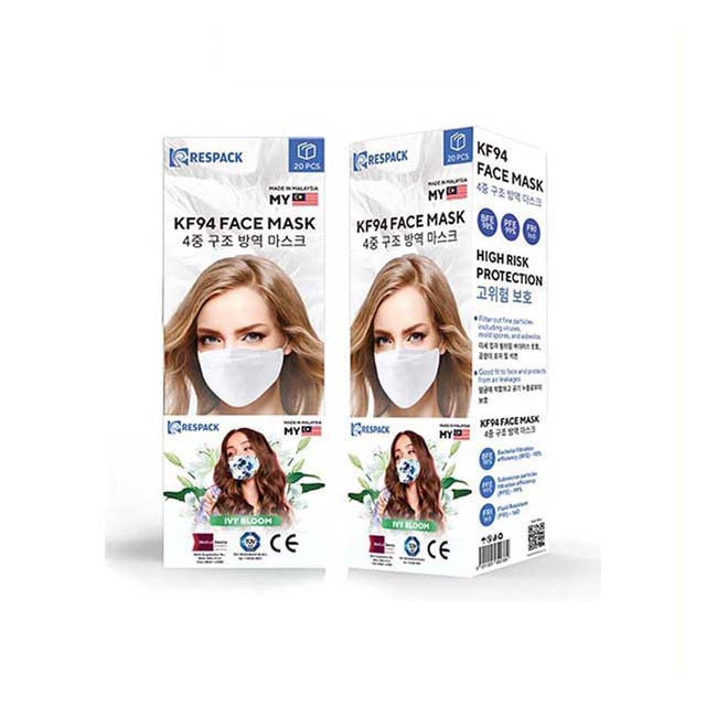 RESPACK KF94 FACE MASK IVY BLOOM 20S
