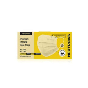 NEUTROVIS PREMIUM 3PLY CREAMY YELLOW 50S